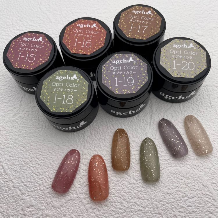 ageha Gel Opti Color #1-18 Fresh Green [Jar] – Nail Labo USA
