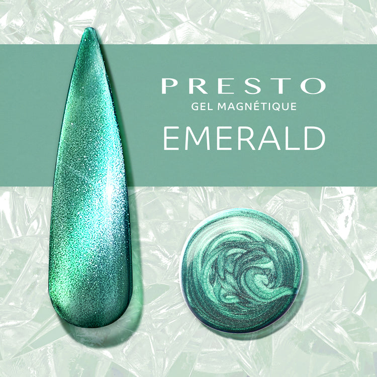 PRESTO Gel Magnétique - JW04 - Emerald – Nail Labo USA