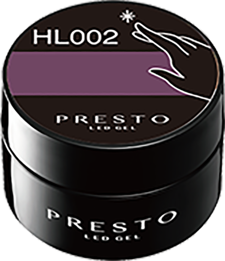 Presto Color Gel HL002 [Jar] [J070] – Nail Labo USA
