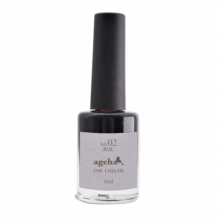 ageha Ink Liquid 02 Red – Nail Labo USA