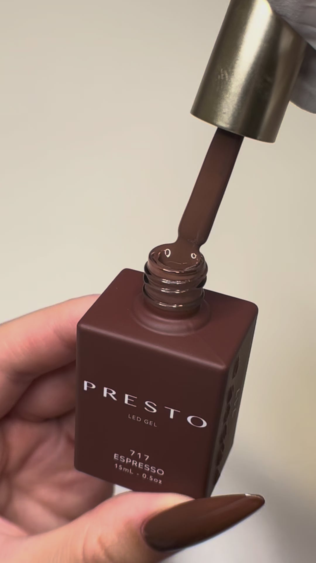 PRESTO Color Series: ESPRESSO 717 – Nail Labo USA